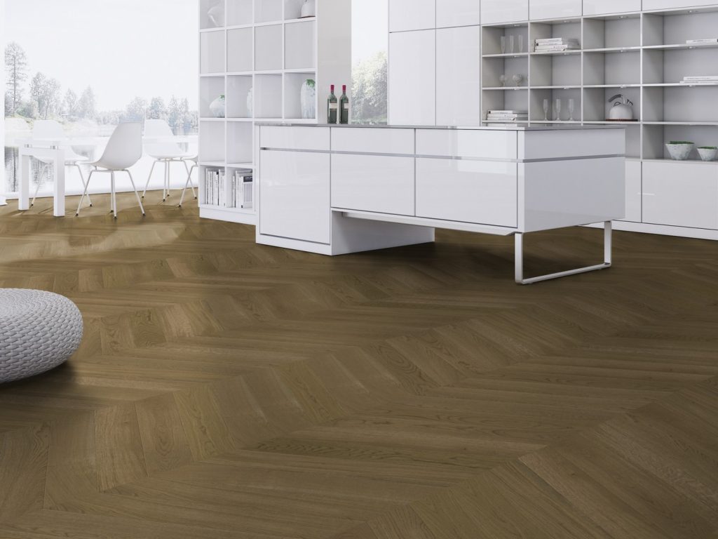 Weitzer Stab 750 Eiche Mandel lebhaft bunt gebürstet gefast ProVital ...